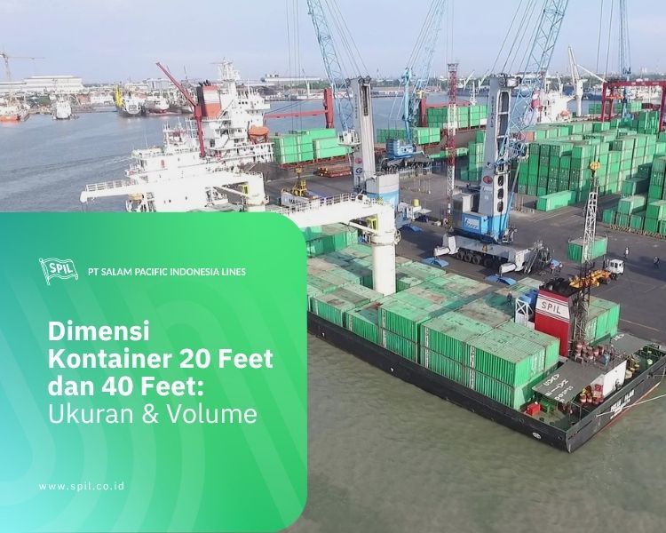Dimensi Kontainer 20 Feet dan 40 Feet: Ukuran & Volume - Info Shipping ...